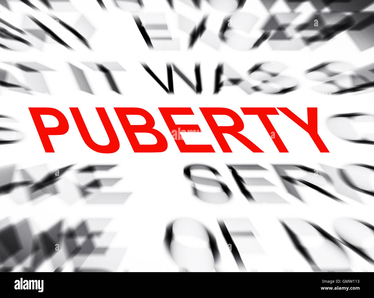 Puberty text hi-res stock photography and images - Alamy