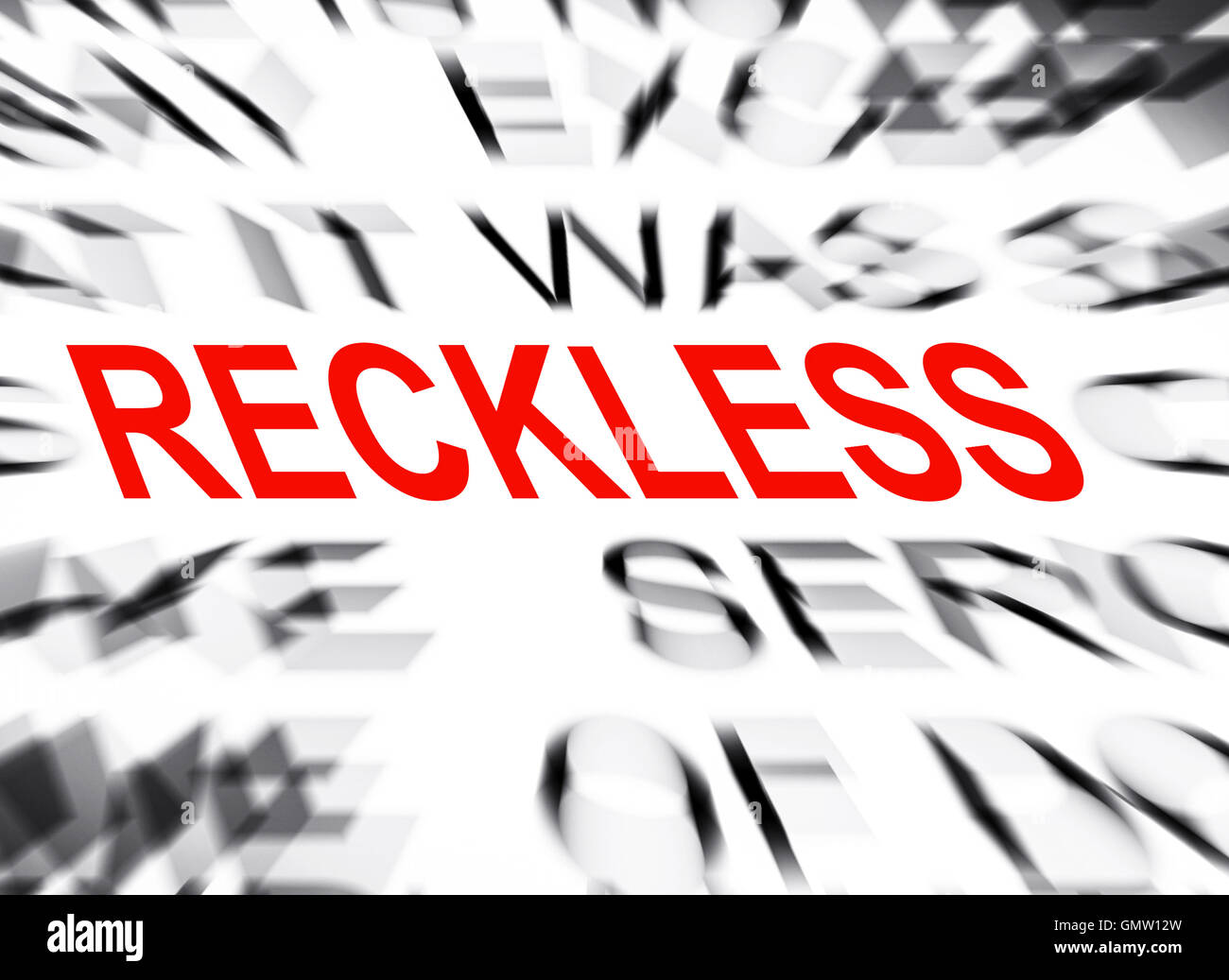 Reckless symbol hi-res stock photography and images - Alamy