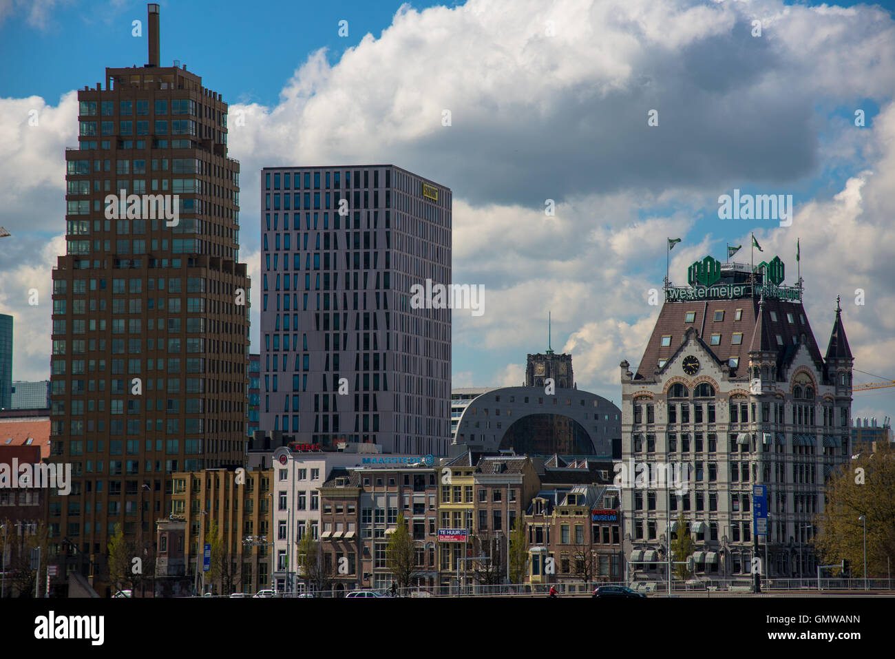 city centre of rotterdam holland Stock Photo - Alamy