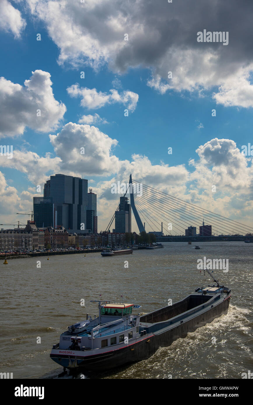 Rotterdam river transport hi-res stock photography and images - Alamy