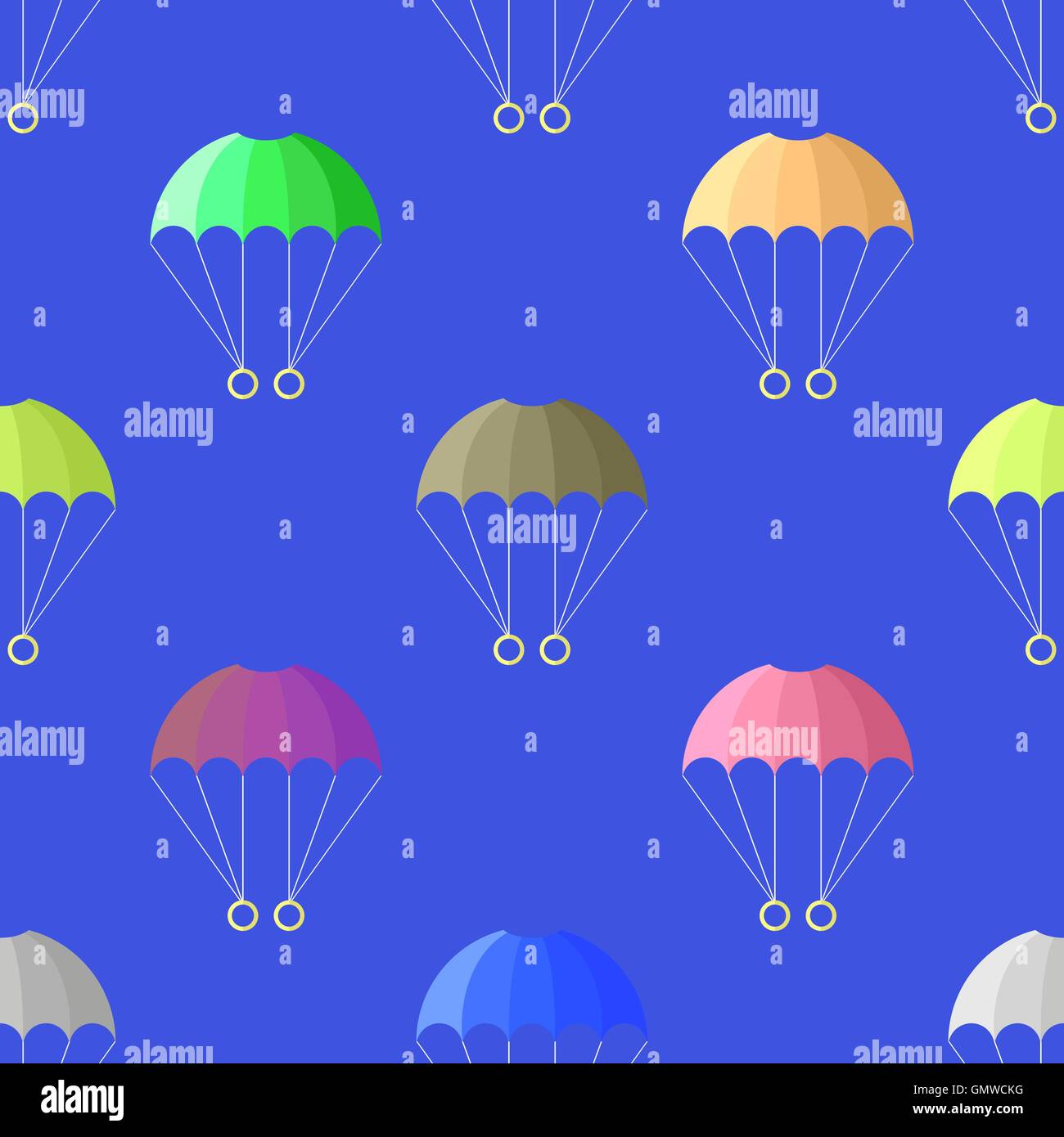 Parachuting Parcel Stock Vector Images - Alamy