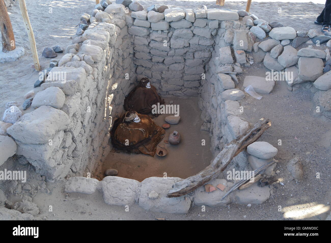 Chauchilla Cemetery, Nazca Burial, Nazca, Peru Stock Photo - Alamy