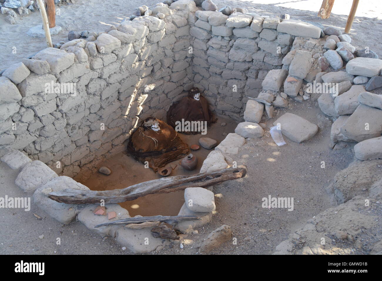 Chauchilla Cemetery, Nazca Burial, Nazca, Peru Stock Photo - Alamy