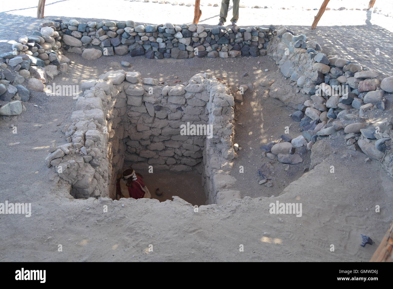Chauchilla Cemetery, Nazca Burial, Nazca, Peru Stock Photo - Alamy