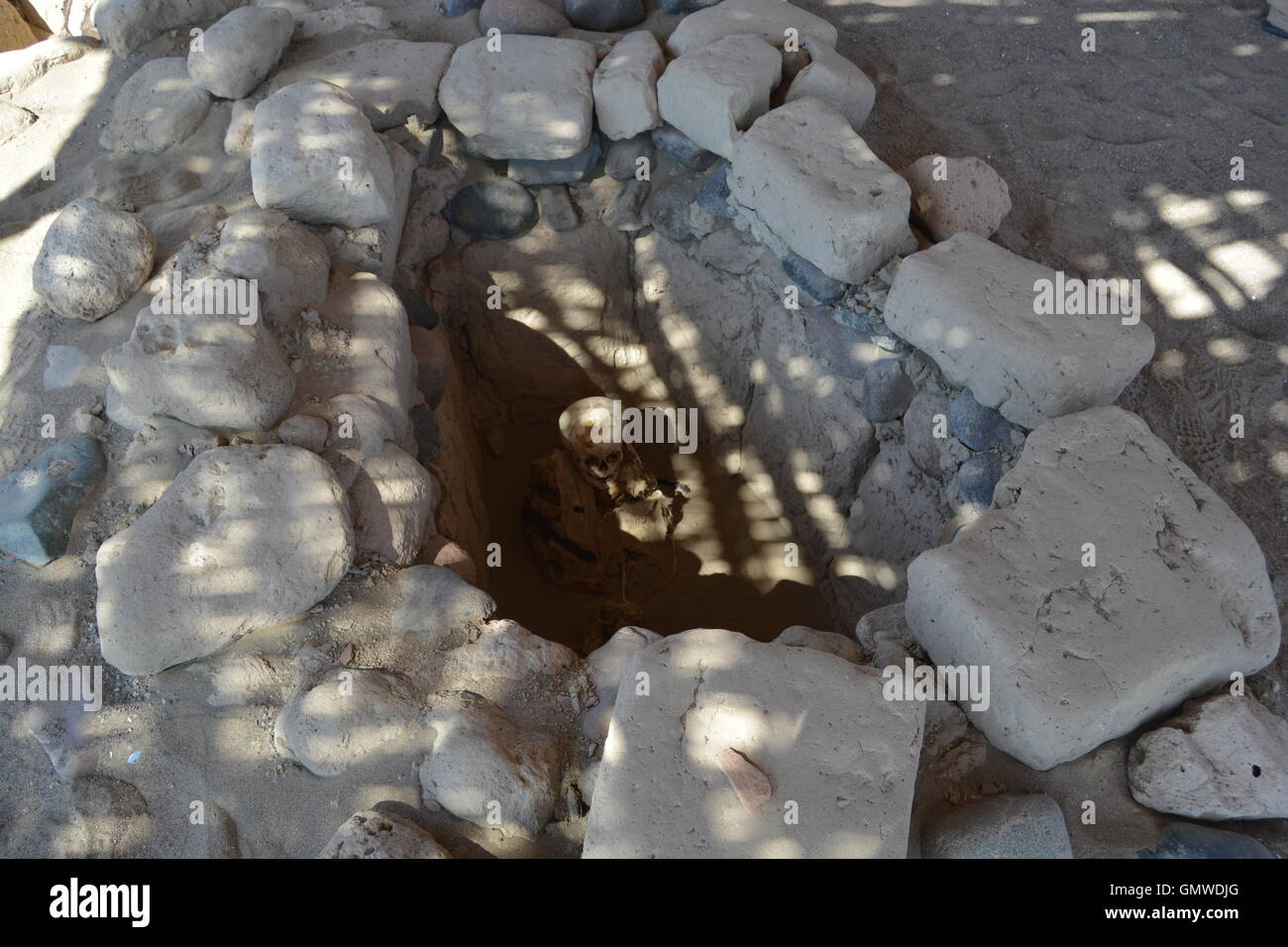 Chauchilla Cemetery, Nazca Burial, Nazca, Peru Stock Photo - Alamy