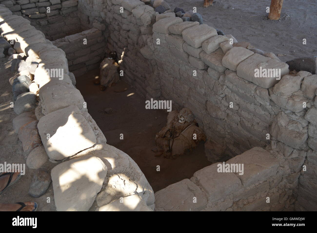 Chauchilla Cemetery, Nazca Burial, Nazca, Peru Stock Photo - Alamy