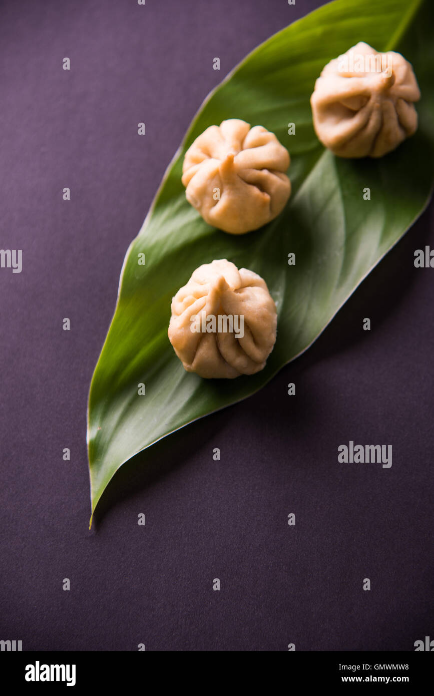 Indian food modak Stock Photo - Alamy