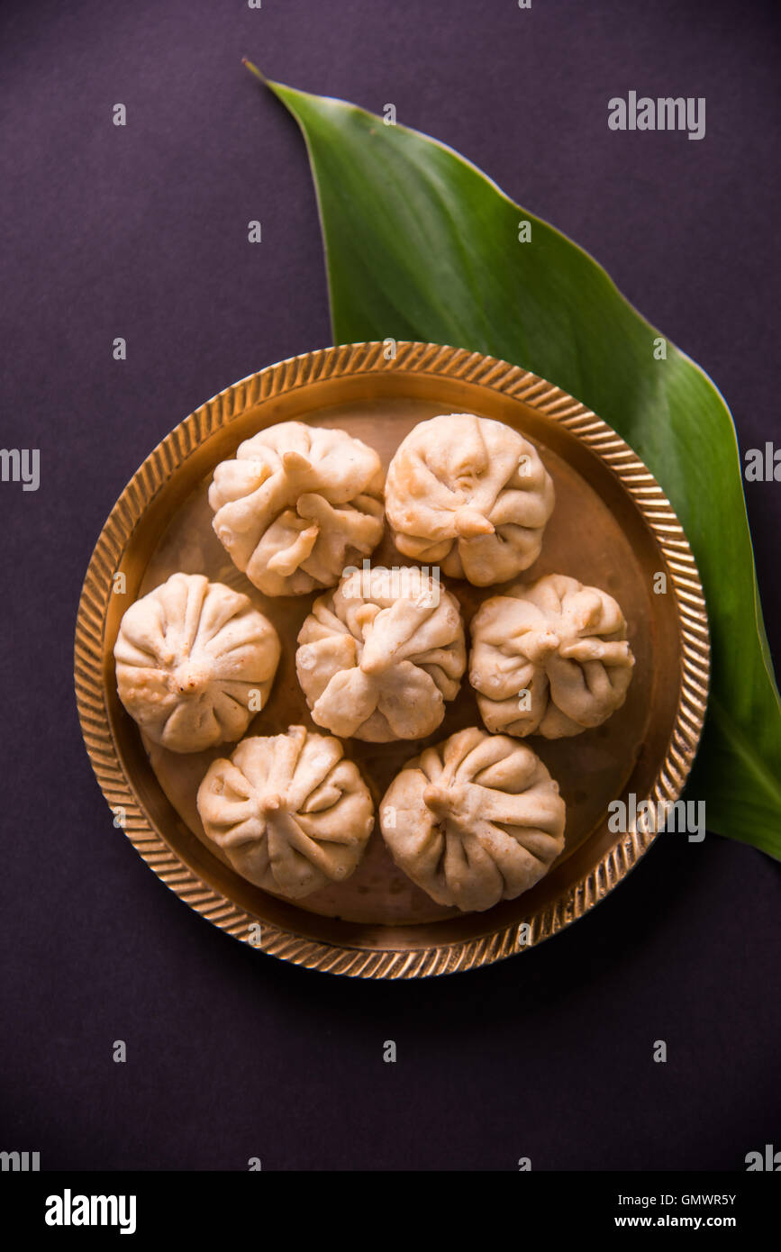 Indian food modak Stock Photo - Alamy
