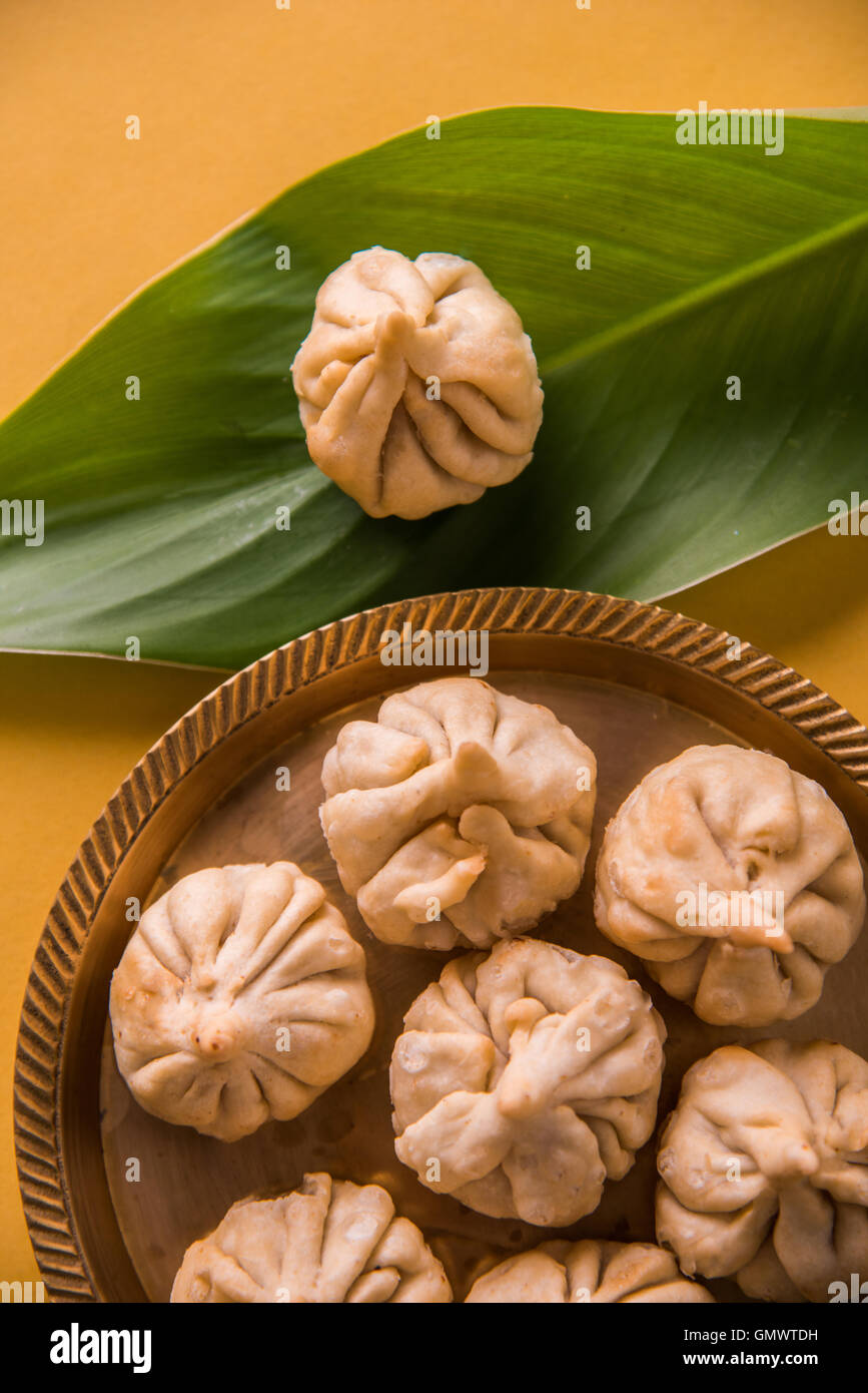 Indian food modak Stock Photo - Alamy
