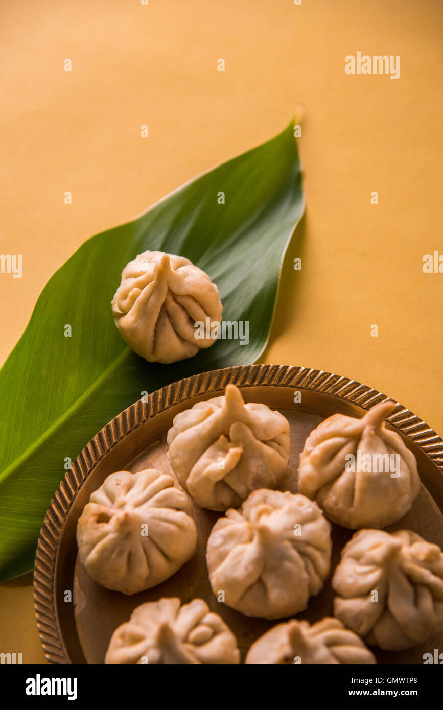 Indian food modak Stock Photo - Alamy
