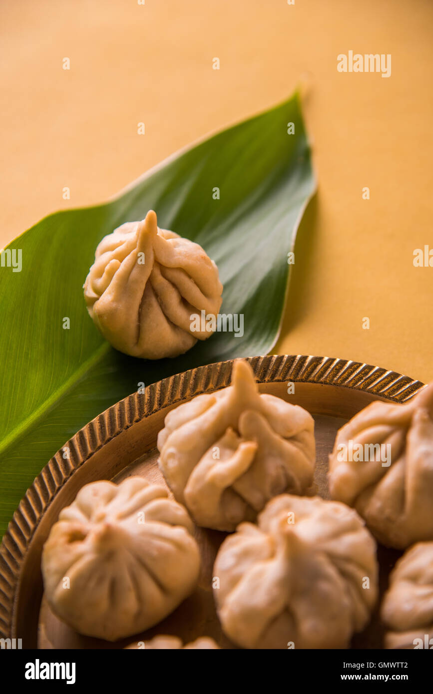Indian food modak Stock Photo - Alamy