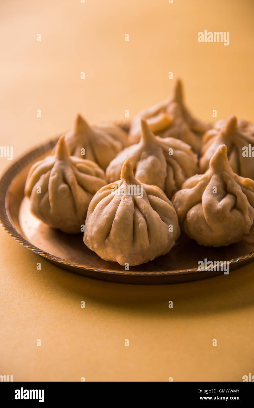 Indian food modak Stock Photo - Alamy