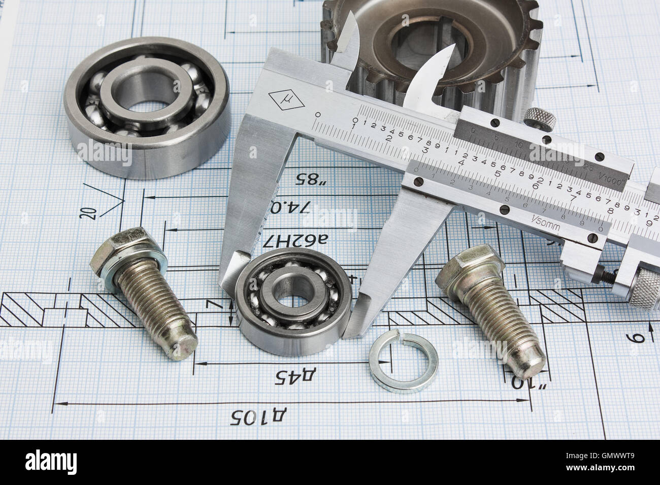 tools and mechanisms detail Stock Photo - Alamy