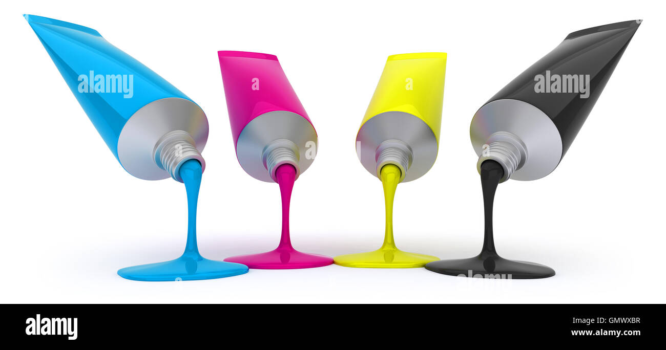 Green distemper colors hi-res stock photography and images - Alamy