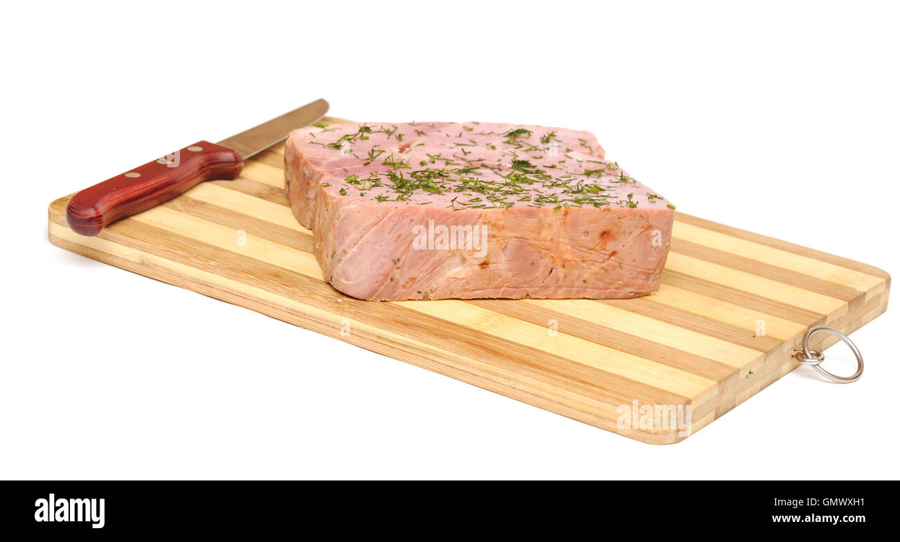 Knife next to it Cut Out Stock Images & Pictures - Alamy