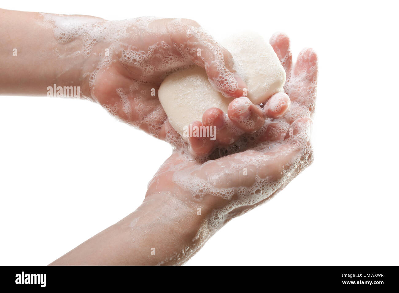 Scrubbing hand Cut Out Stock Images & Pictures - Alamy