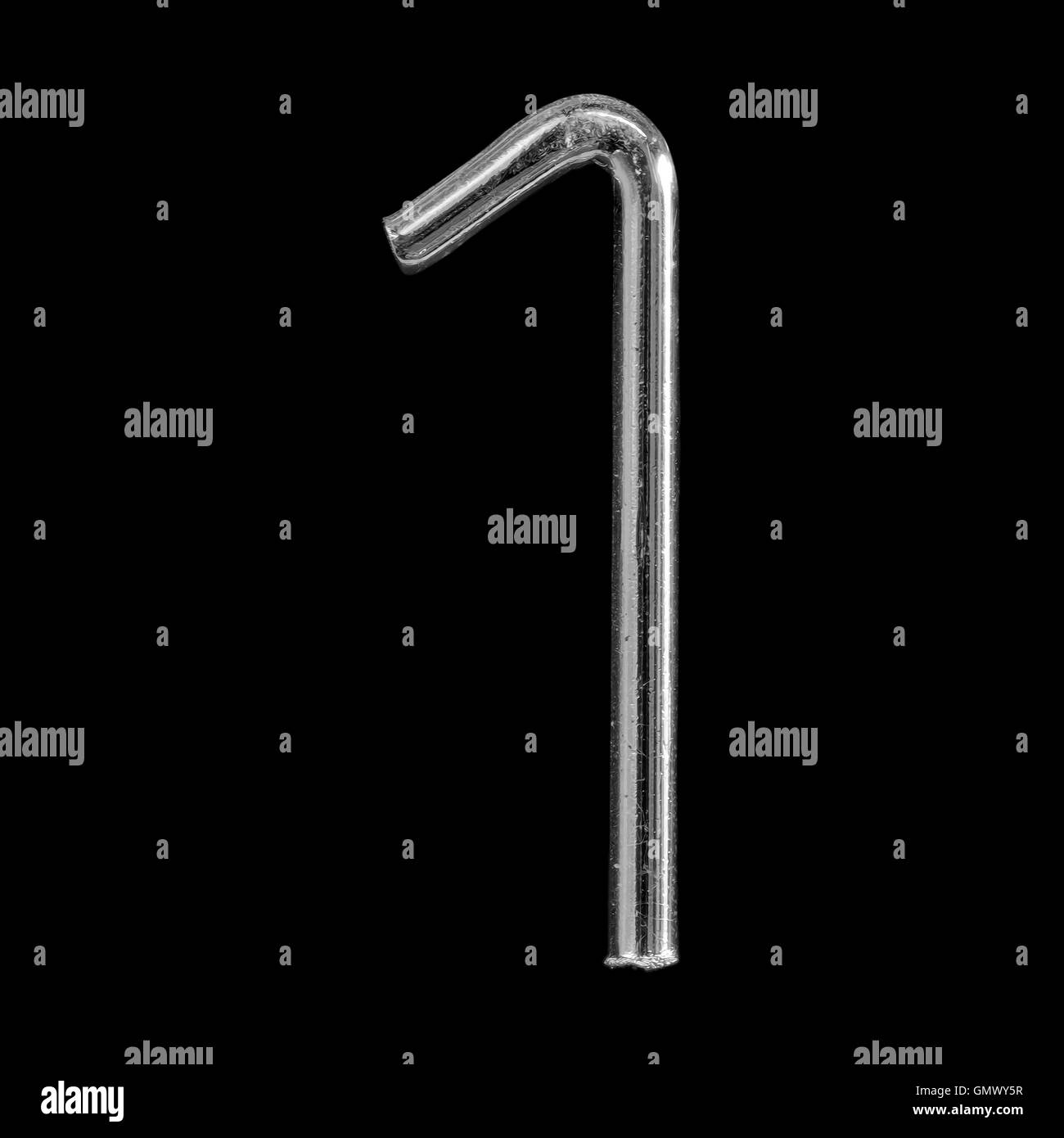 Numeral one Black and White Stock Photos & Images - Alamy