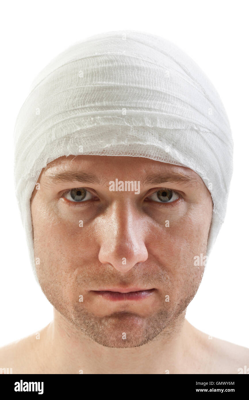 Head bandage hi-res stock photography and images - Alamy