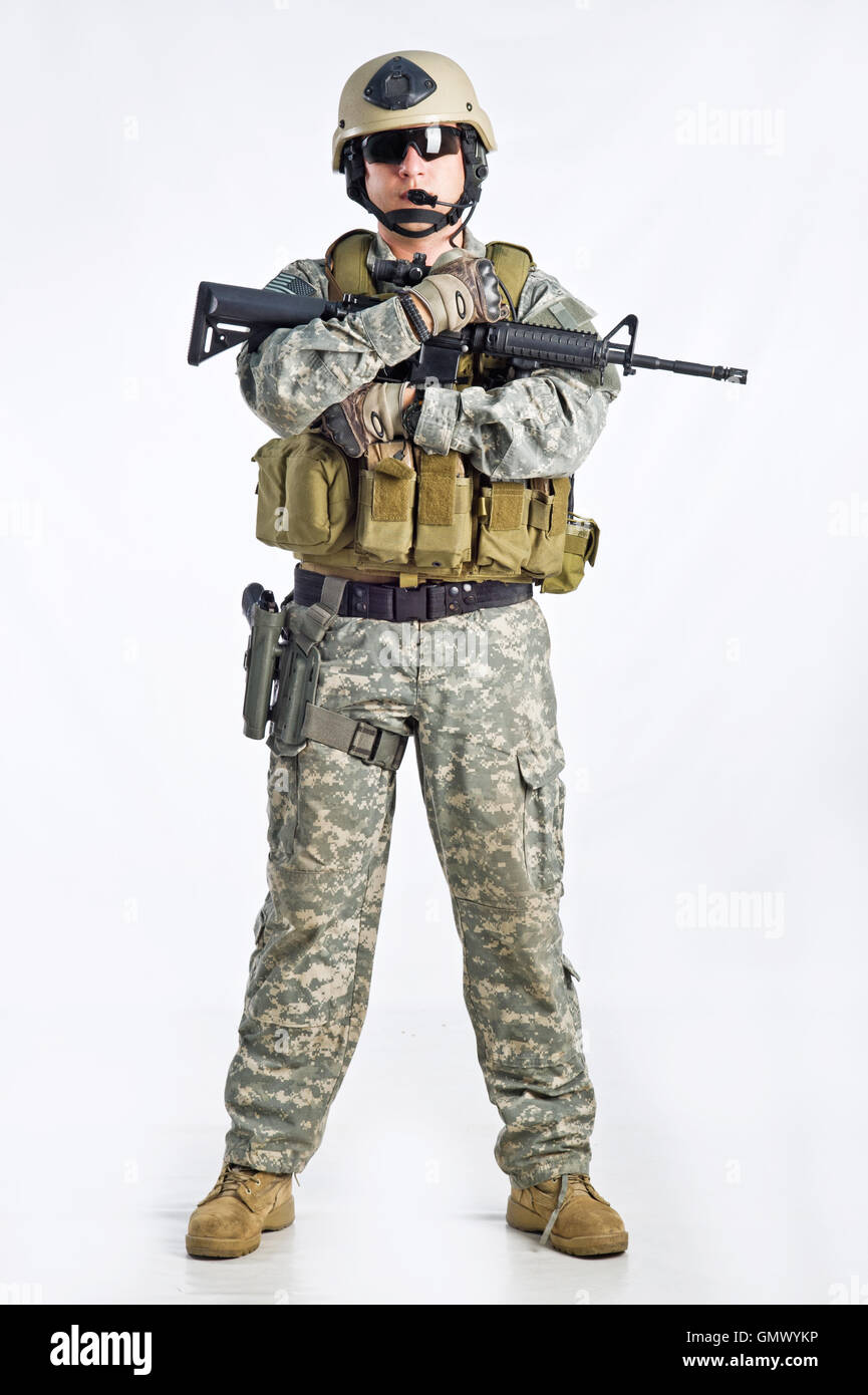 SWAT Team Officer Stock Photo - Alamy