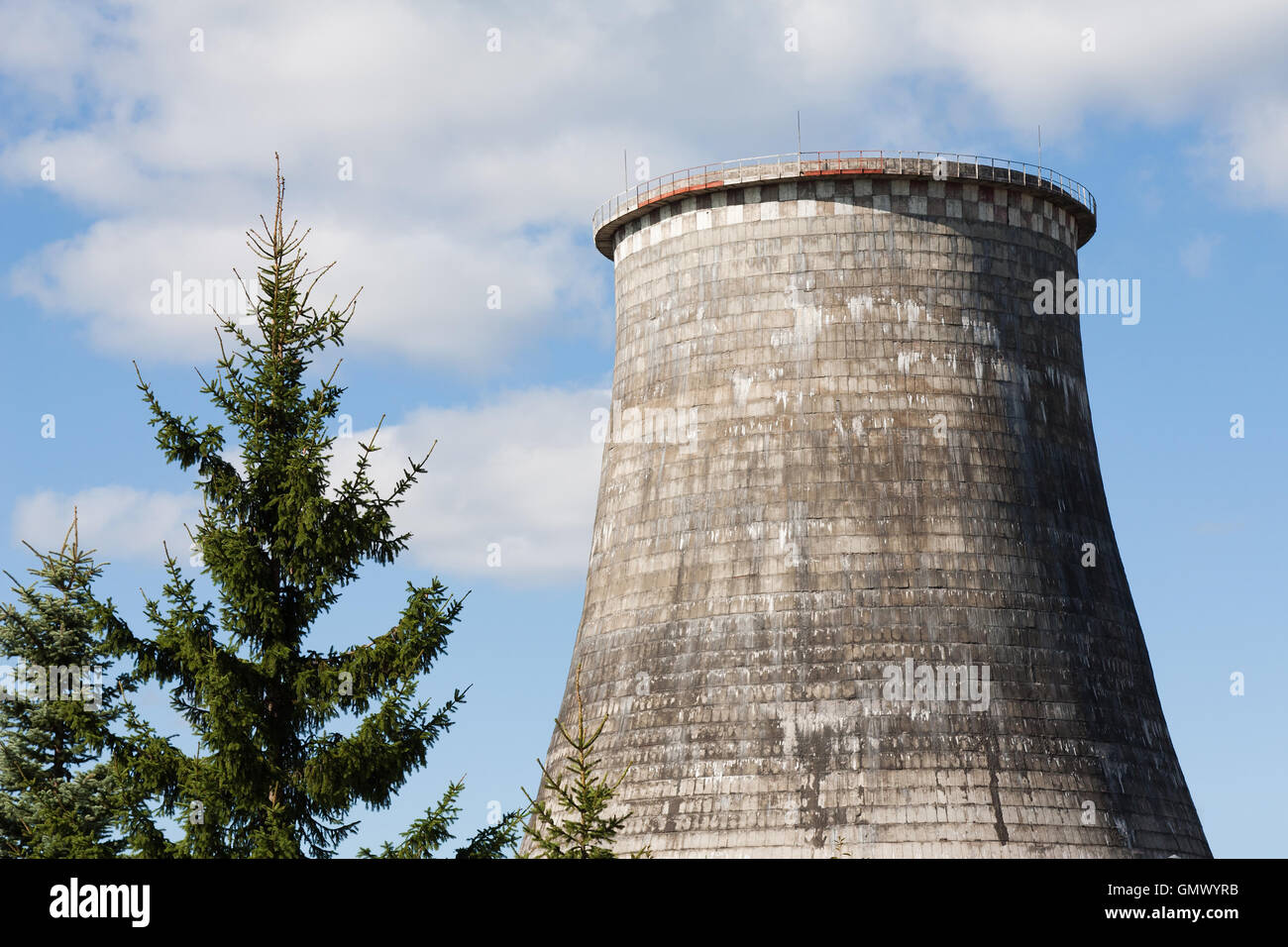 Pipe on green environment Stock Photo - Alamy