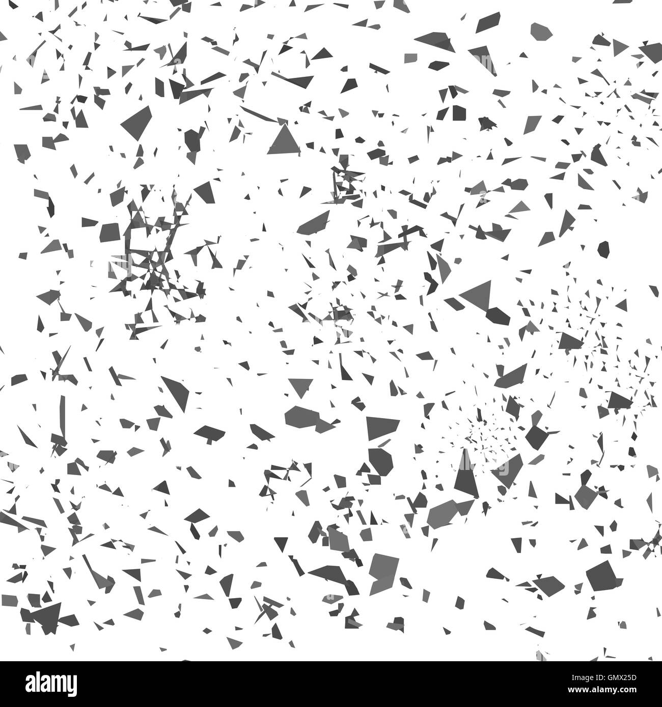 Grey Confetti. Set of Particles Stock Vector Image & Art - Alamy