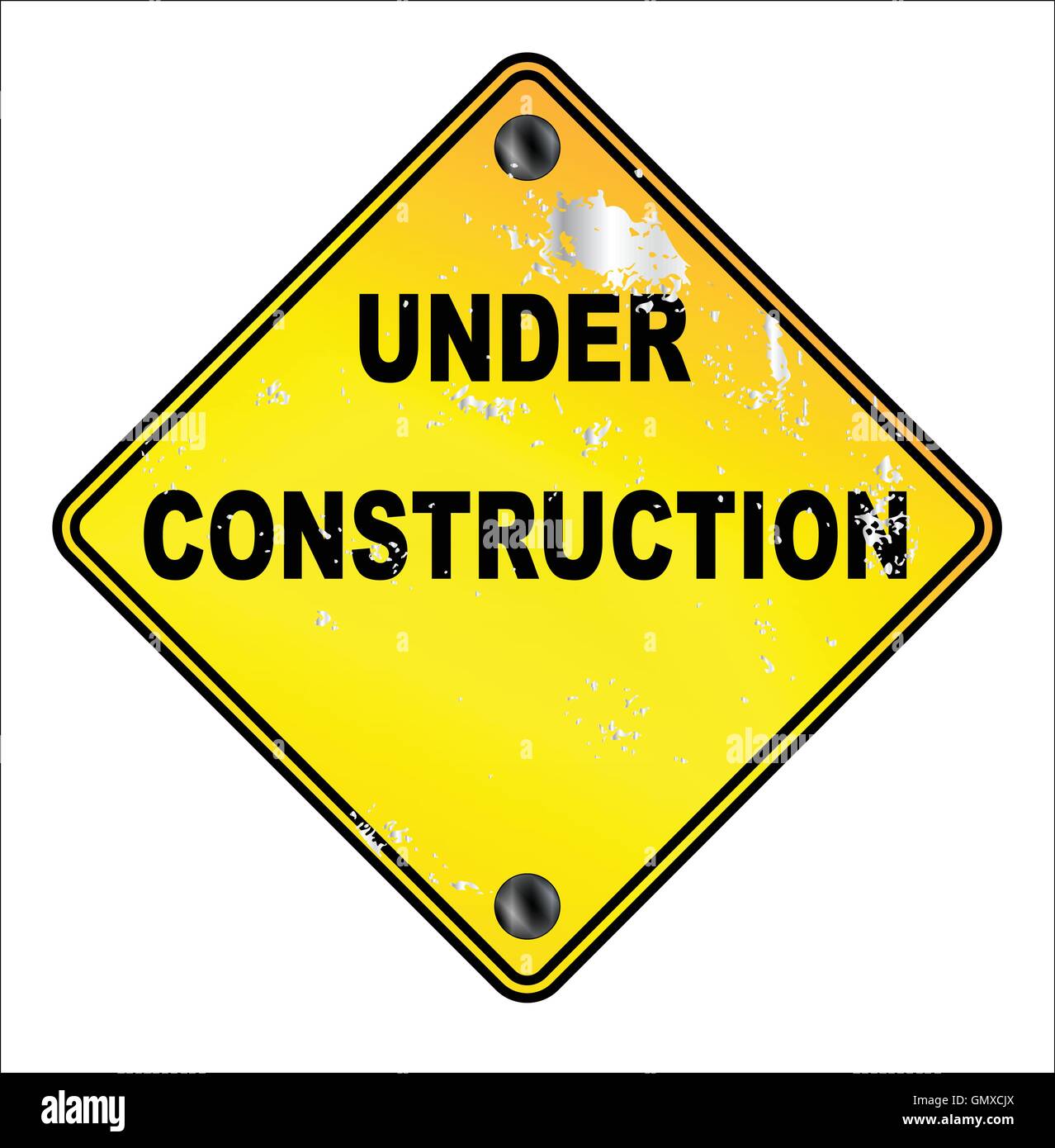 Highway construction sign hi-res stock photography and images - Alamy