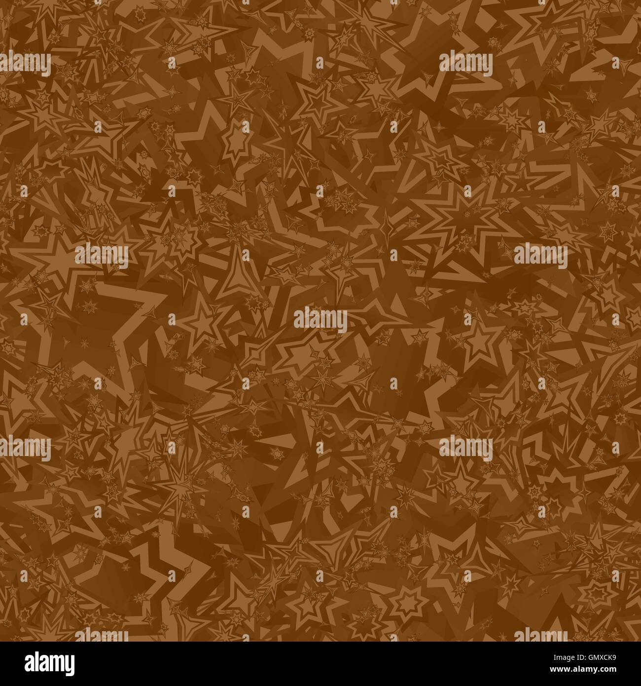 Brown seamless star pattern background Stock Vector Image & Art - Alamy