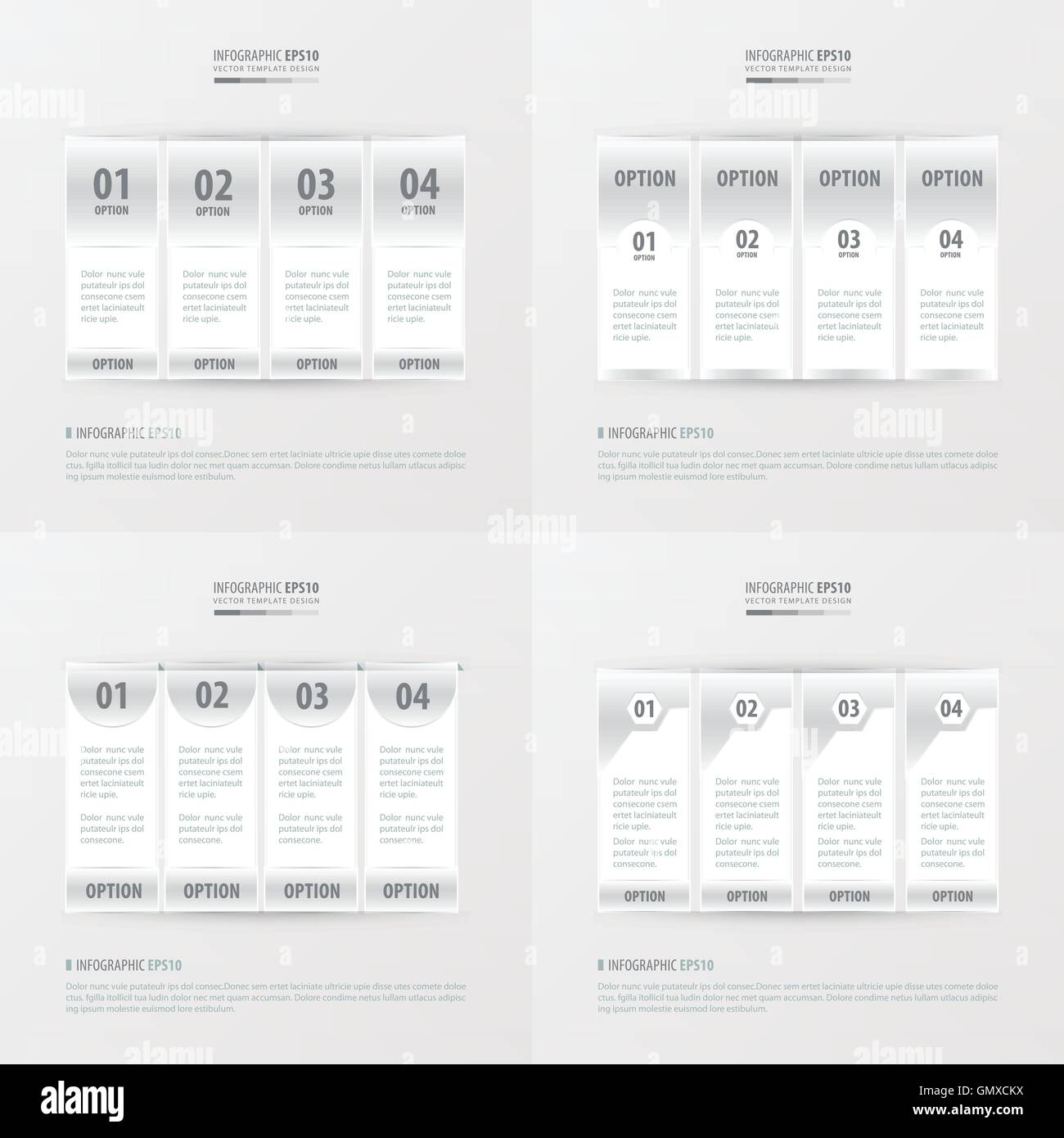 white color banner design Stock Vector Image & Art - Alamy