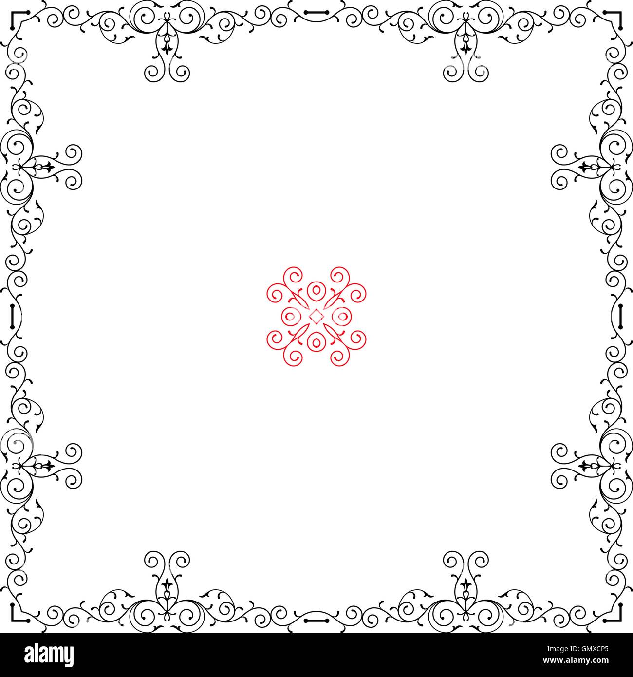 Frame Border Design Stock Vector Image & Art - Alamy