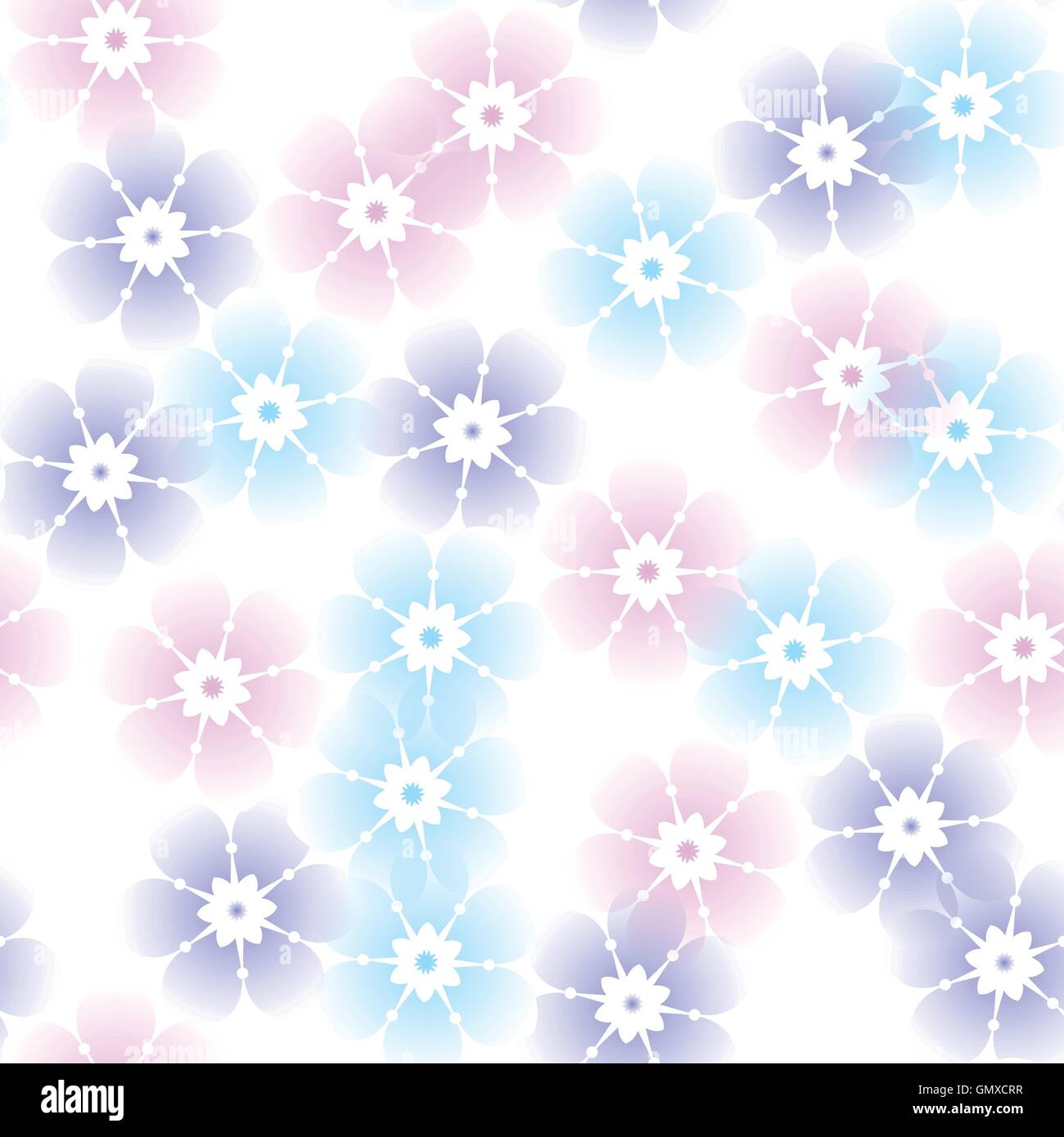 Seamless floral pastel pattern Stock Vector Image & Art - Alamy