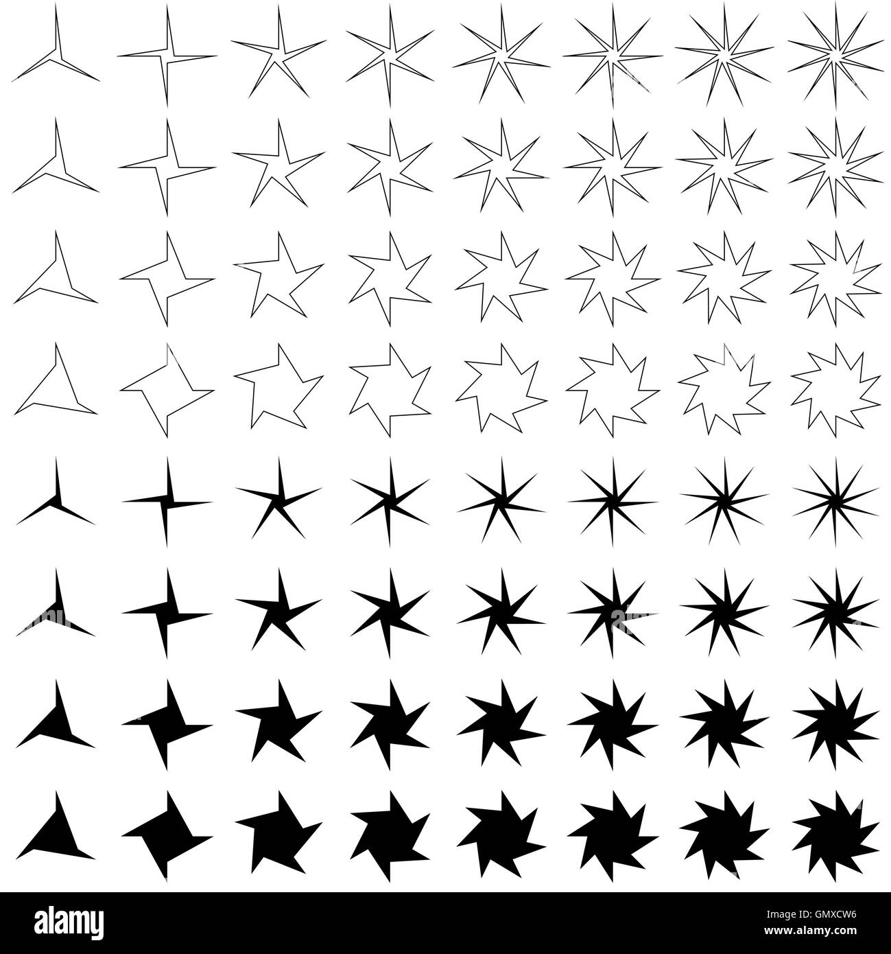 Asymmetrical Black and White Stock Photos & Images - Alamy