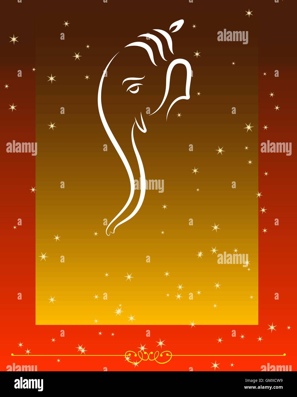 Ganesha The Lord Of Wisdom Stock Vector Image & Art - Alamy