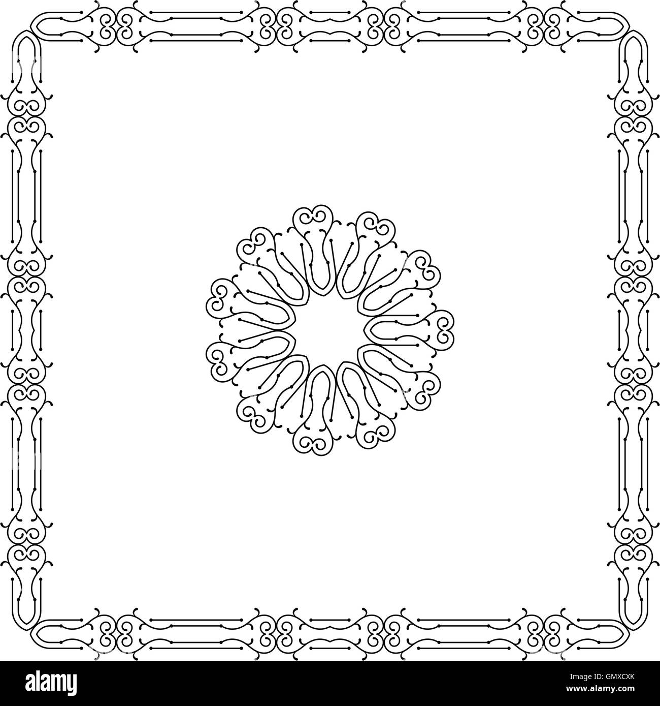 Frame Border Design Stock Vector Image & Art - Alamy