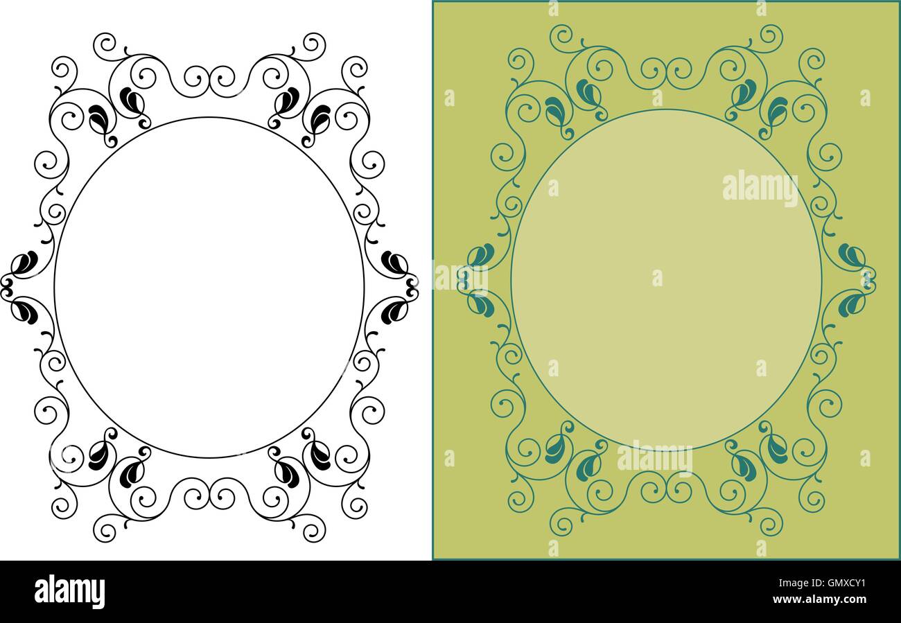 Frame Border Design Stock Vector Image & Art - Alamy