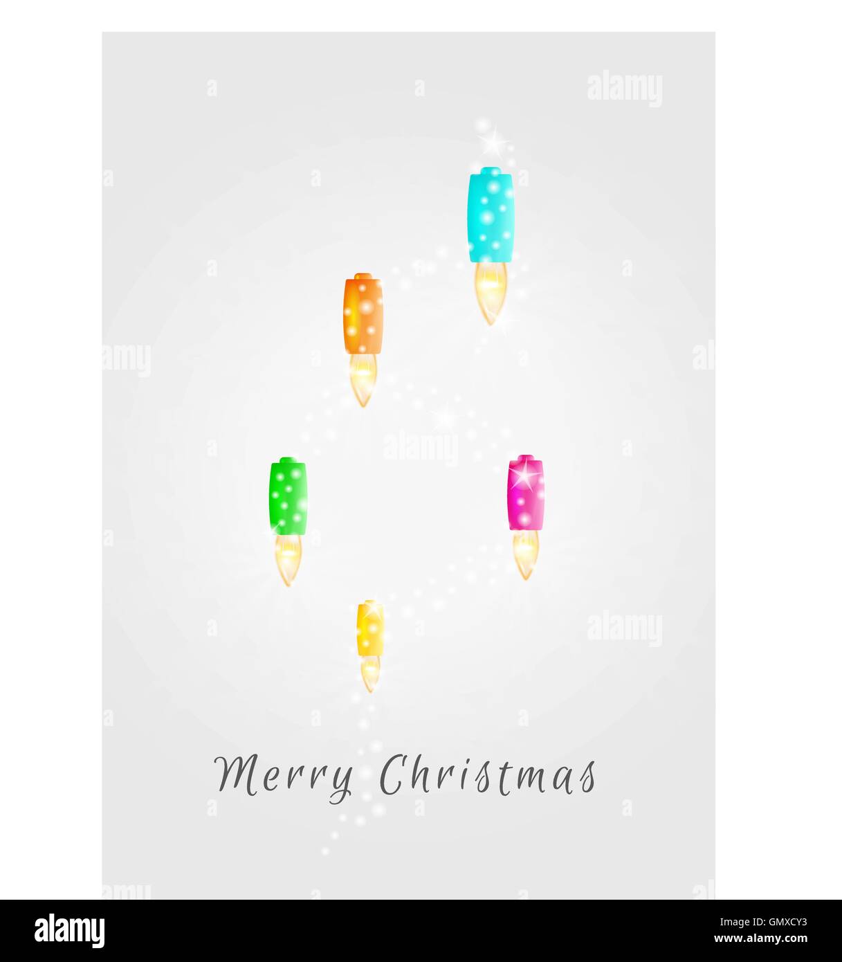 Orange light christmas star Stock Vector Images - Alamy