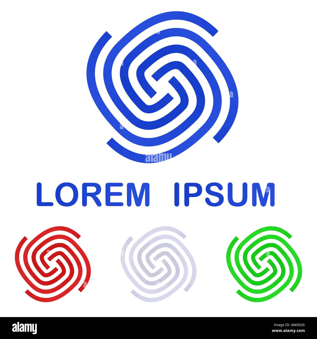 Template corporate concept blue Stock Vector Images - Alamy