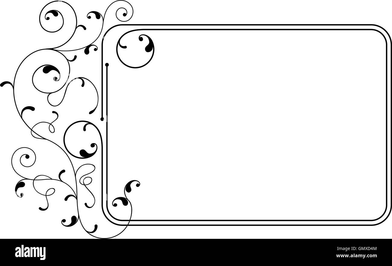 Frame Border Design Stock Vector Image & Art - Alamy