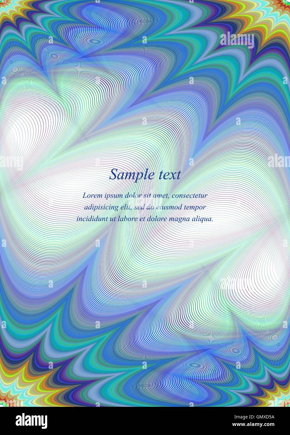 Blue colorful page corner design template Stock Vector Image & Art - Alamy