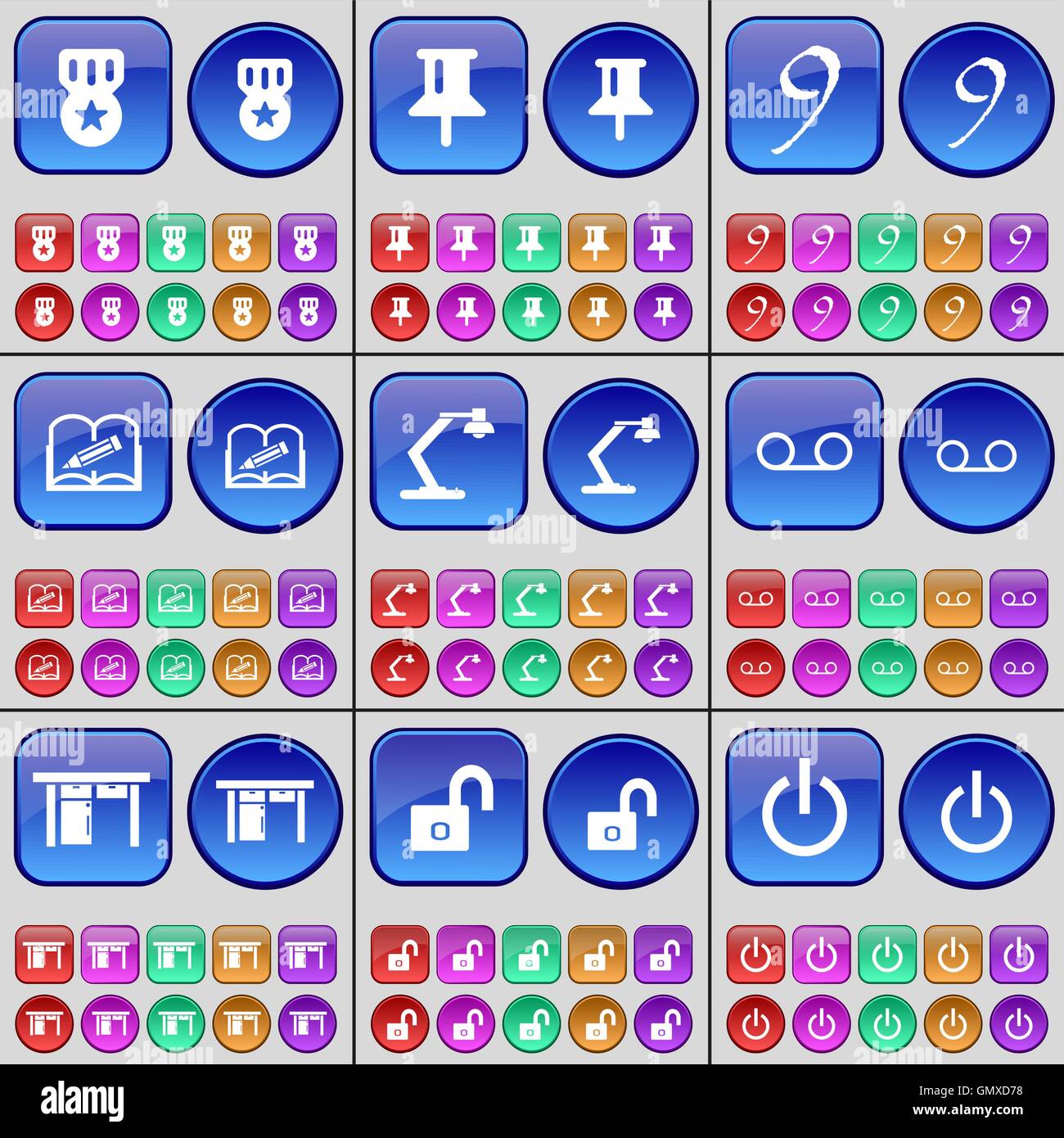 Multi lock Stock Vector Images - Alamy