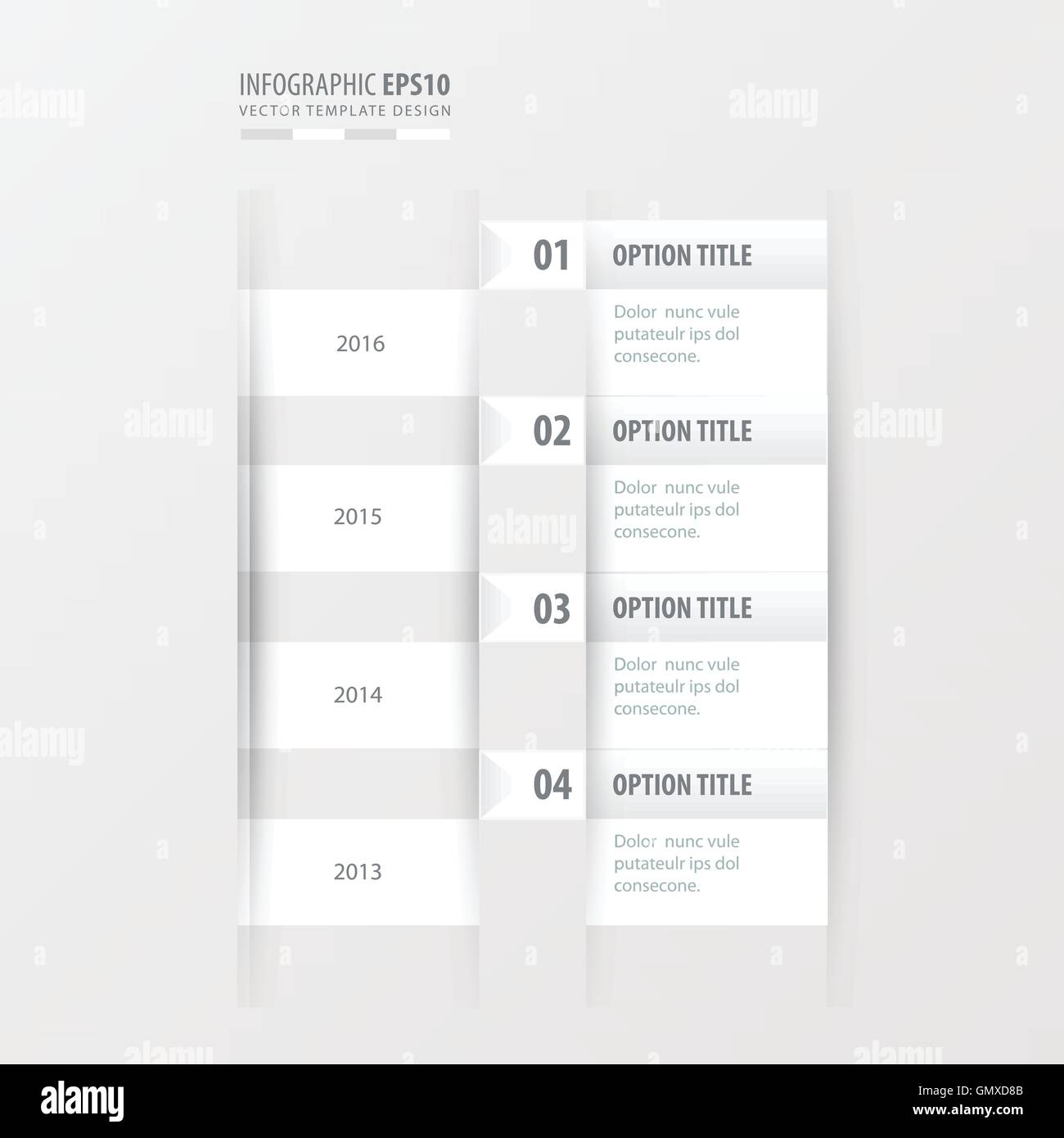 timeline vector white color Stock Vector Image & Art - Alamy