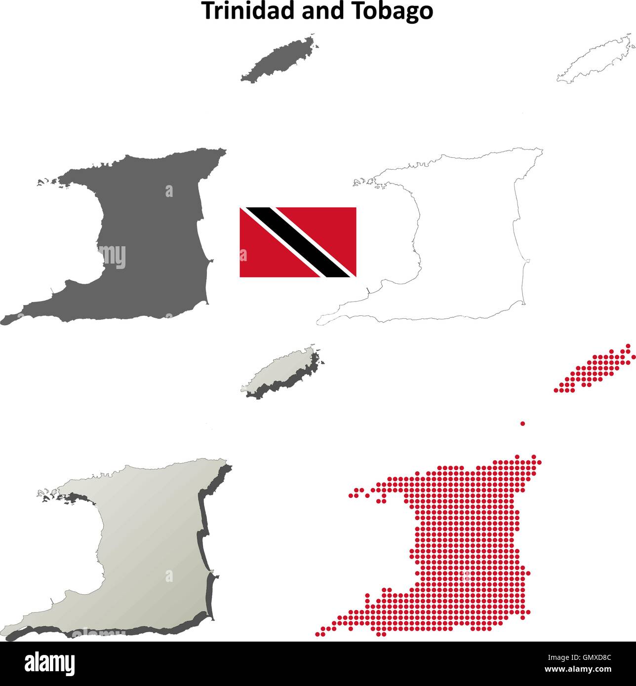 Trinidad tobago caribbean territory Stock Vector Images - Alamy