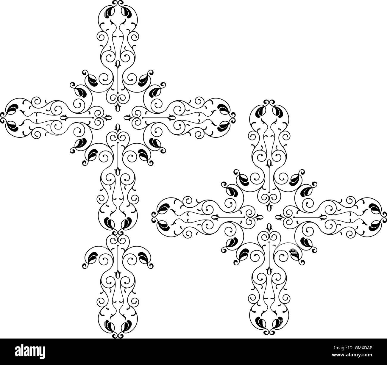 Cross Christian Design Stock Vector Image & Art - Alamy