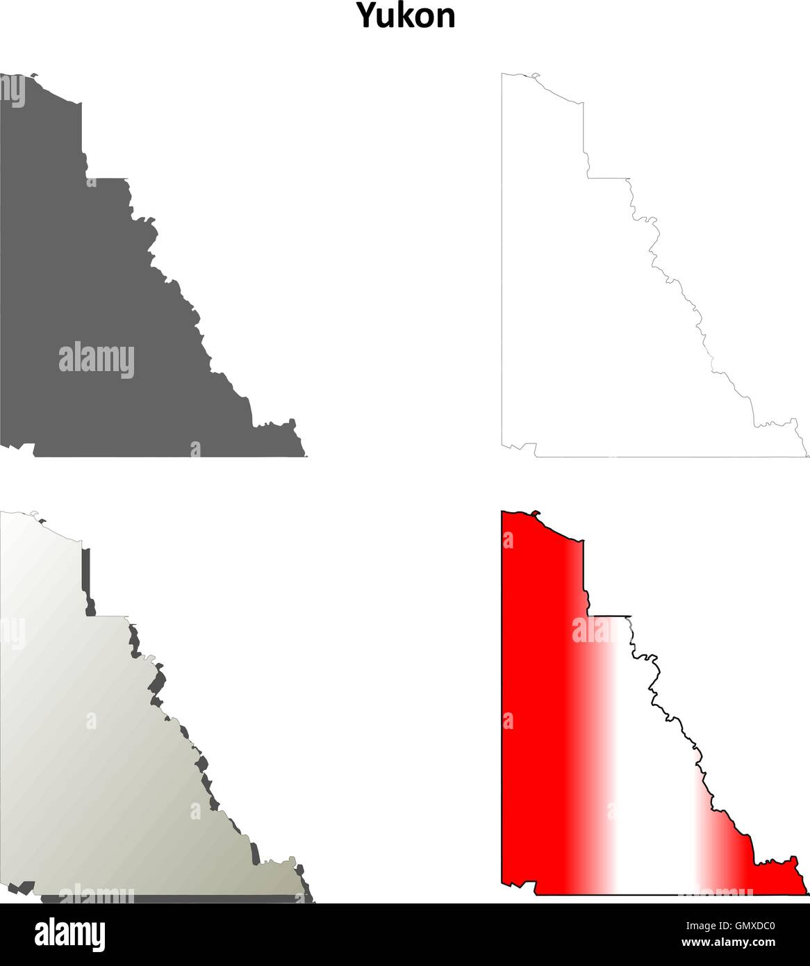 Map Of Yukon Territory High Resolution Stock Photography and Images - Alamy