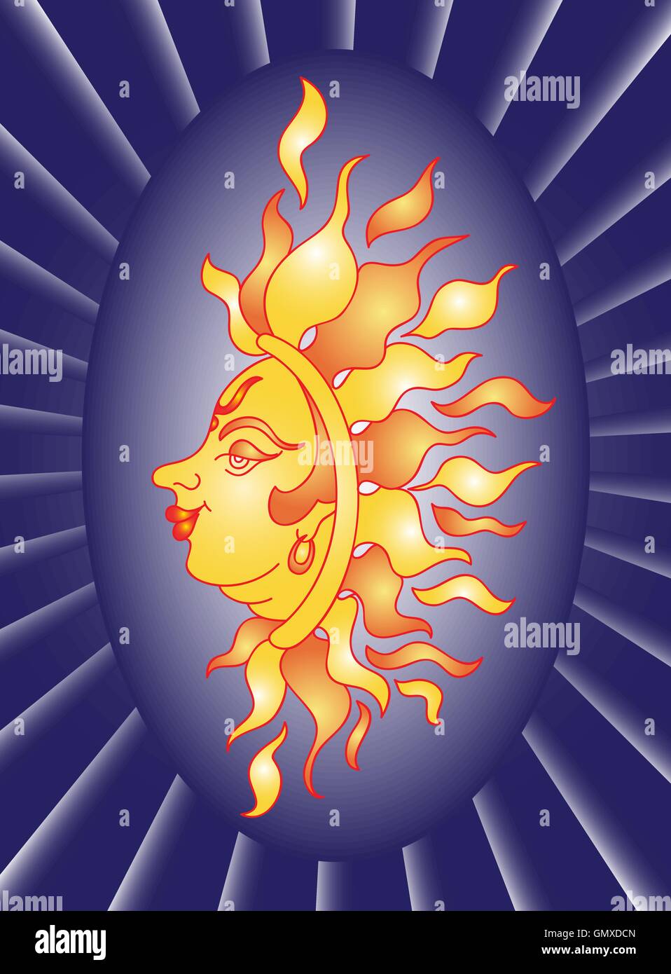 Sun Abstract Background Stock Vector Image & Art - Alamy