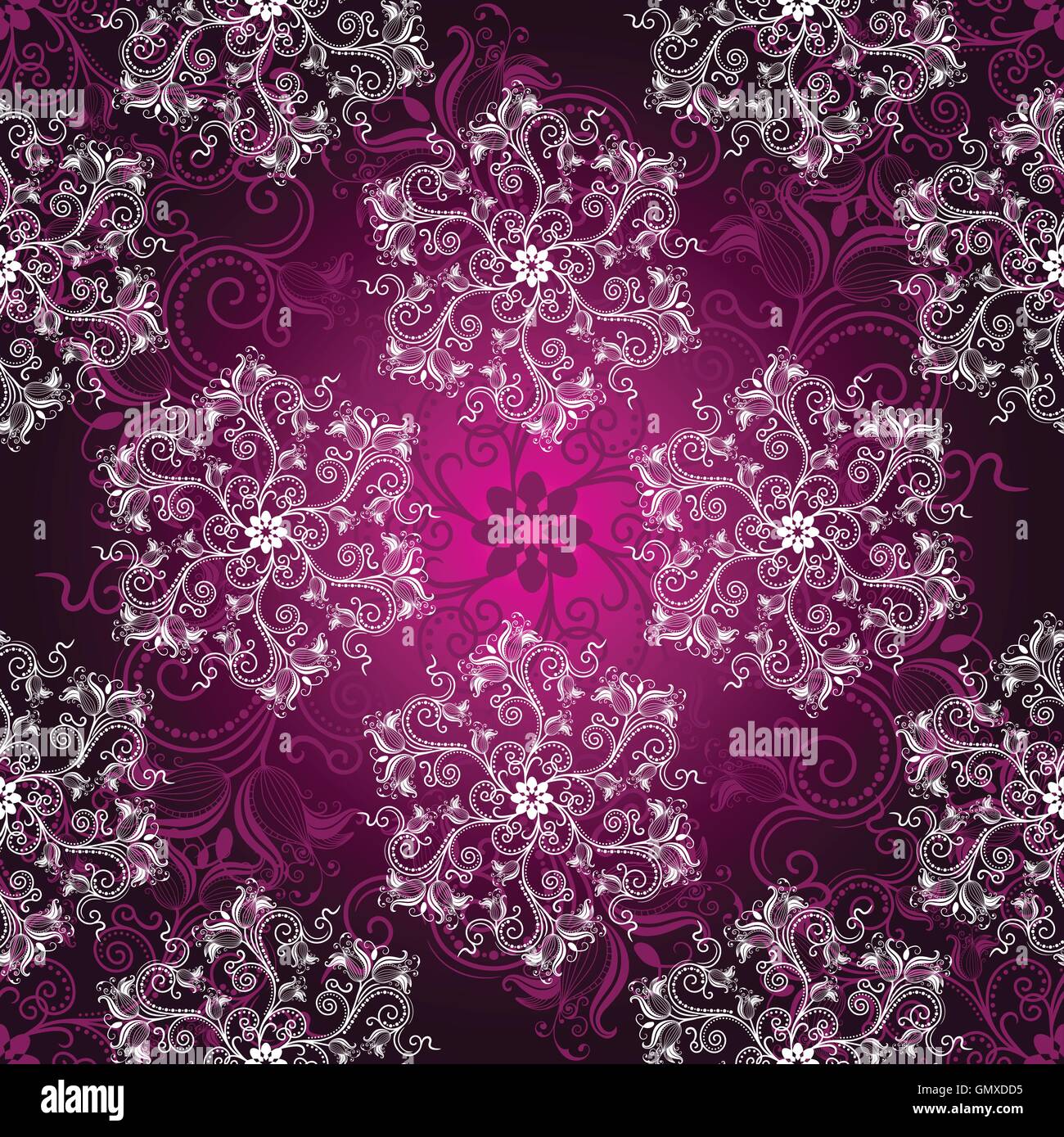 Vintage purple seamless pattern Stock Vector Image & Art - Alamy