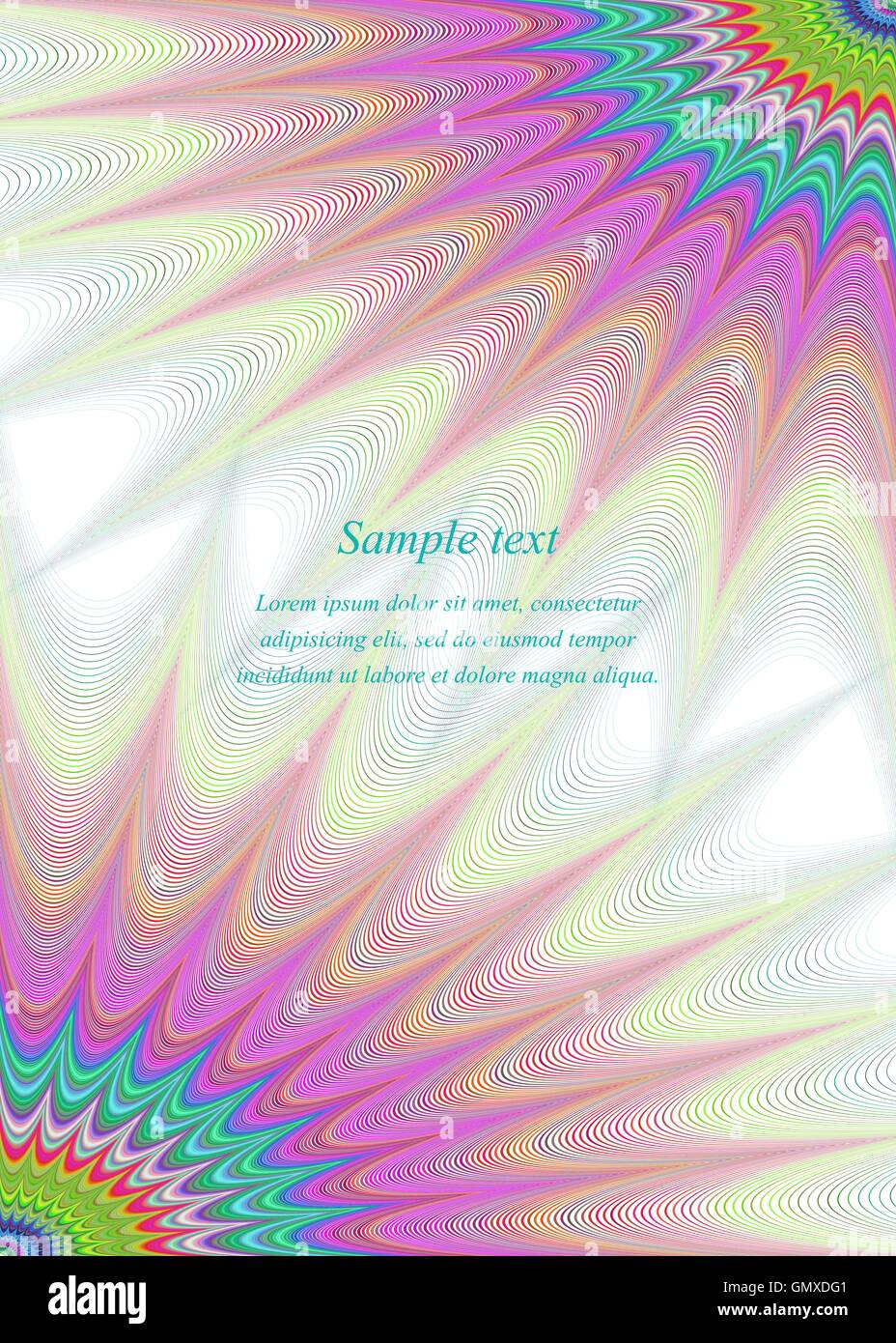 Color star brochure page template design Stock Vector Image & Art - Alamy