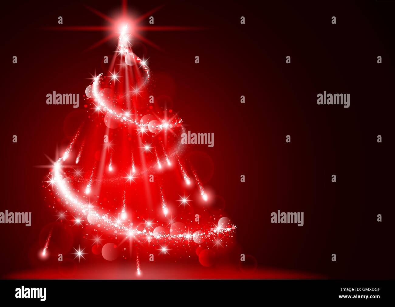 Lightning Christmas Tree Stock Vector Image & Art - Alamy