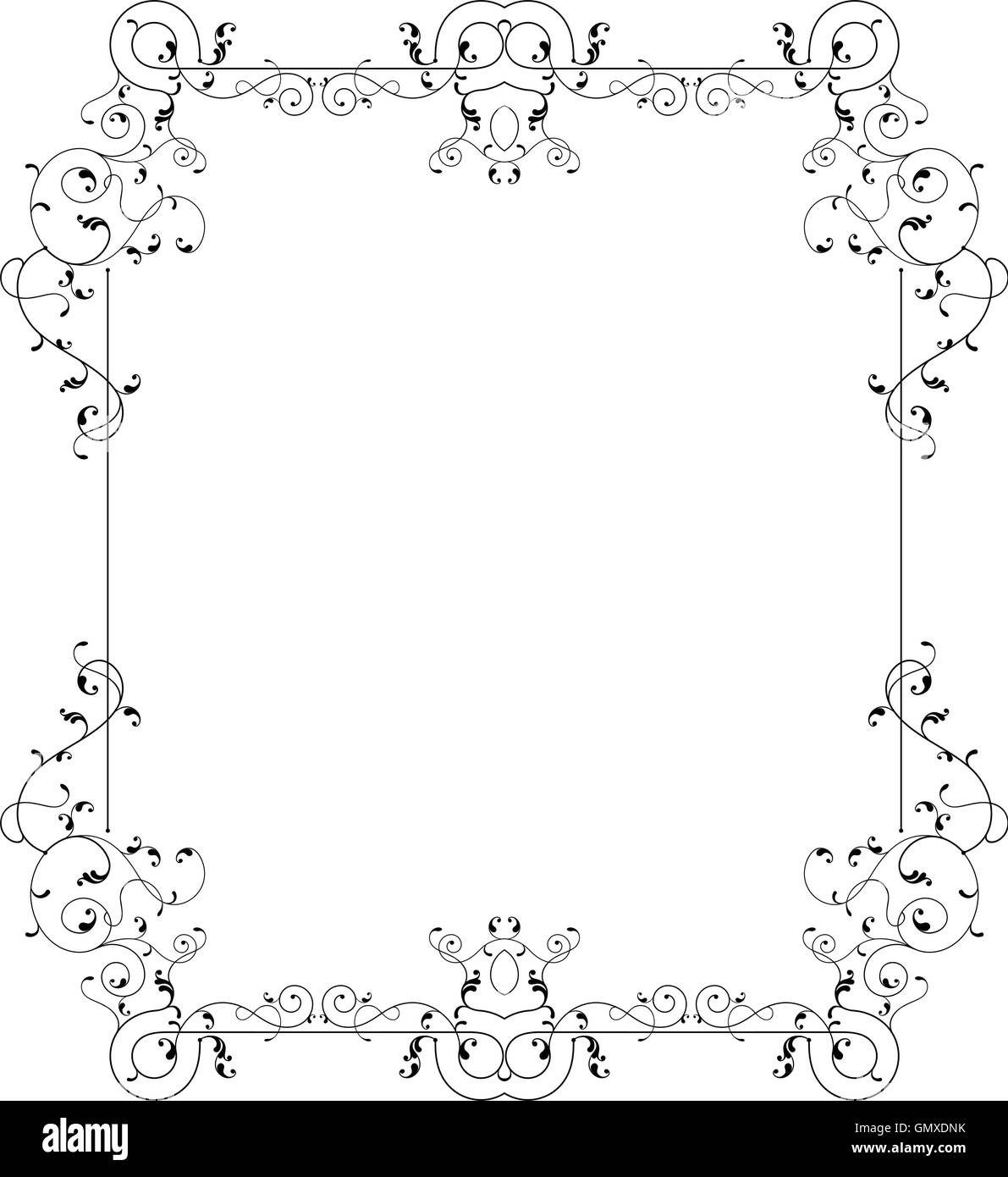 Frame Border Design Stock Vector Image & Art - Alamy