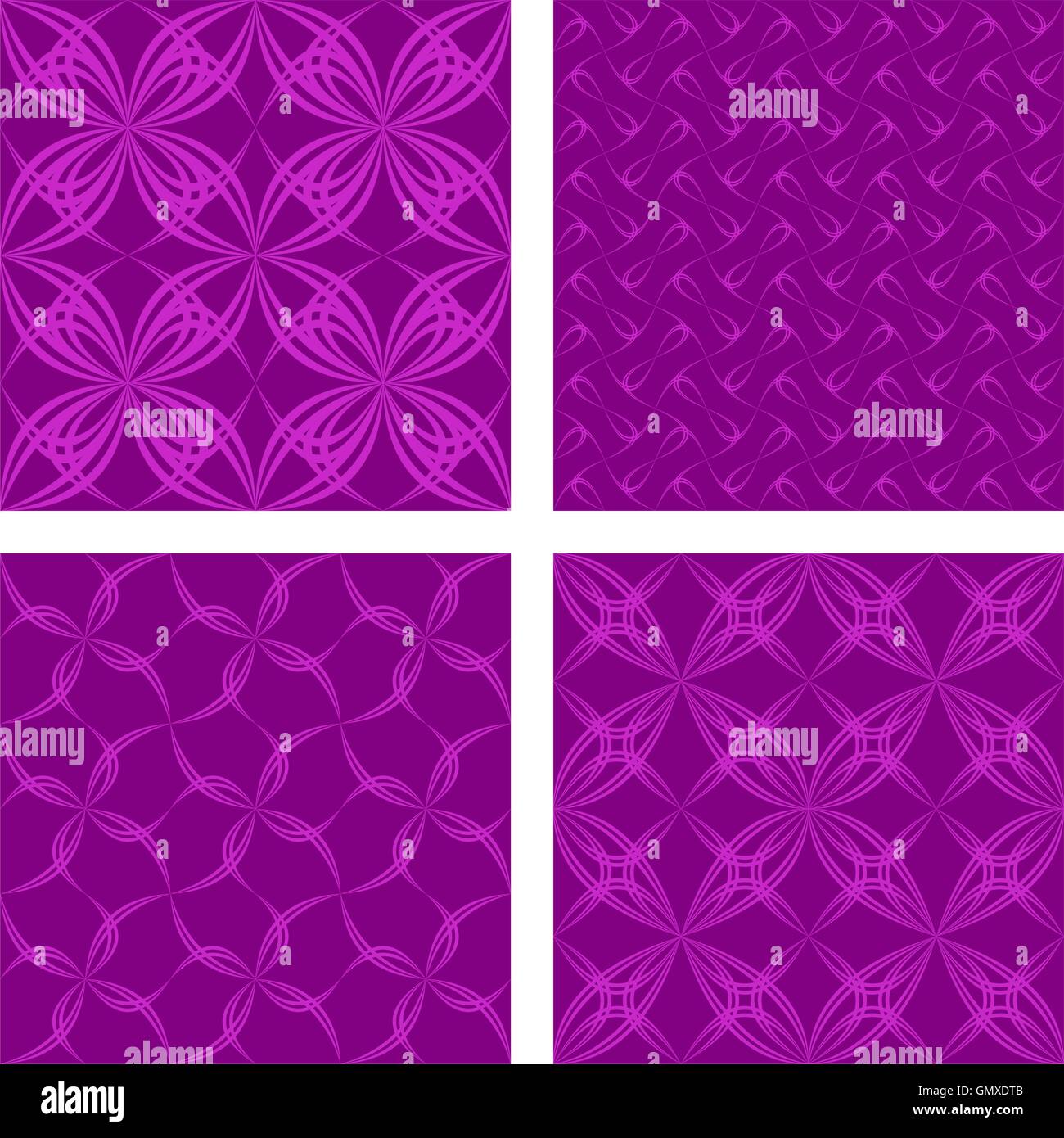 Purple wave patterns Stock Vector Images - Alamy