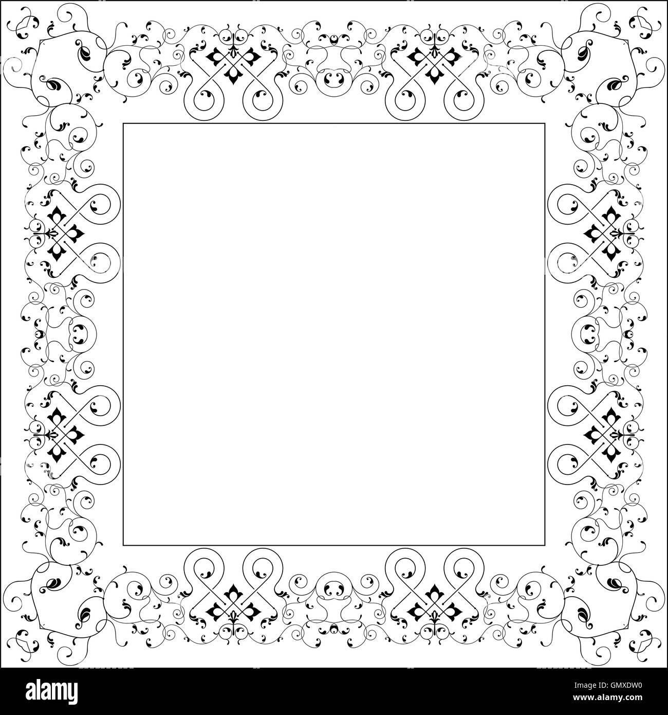 Frame Border Design Stock Vector Image & Art - Alamy